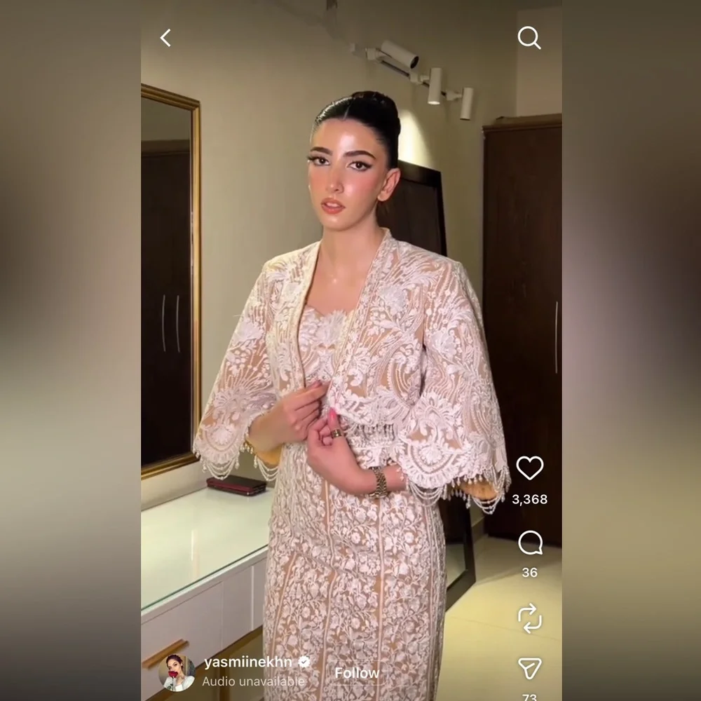 Zain Hashmi | Dresses | Zain Hashmi White Jacket And Maxi Dress ...